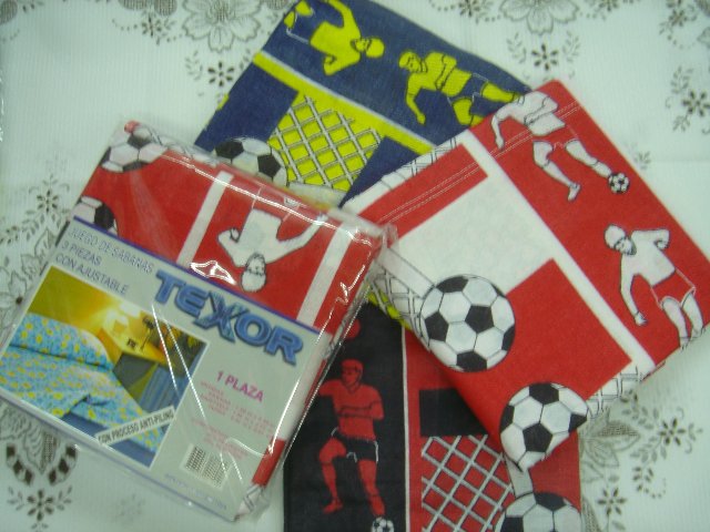 FABRICA DE SABANAS TEXOR ZOLTEX DE FUTBOL TEXTIL PABLO VENTA MAYORISTA ...